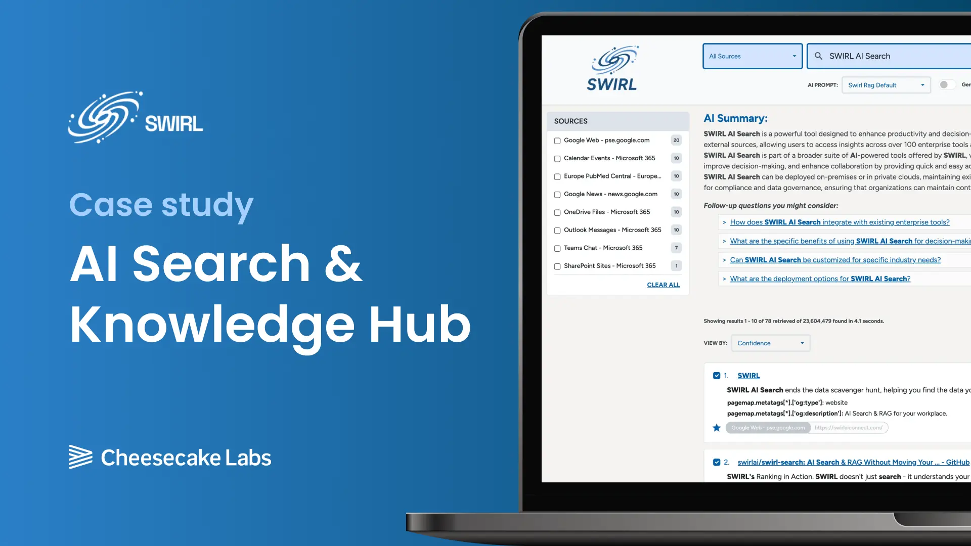 Swirl AI Connect Case Study | Cheesecake Labs